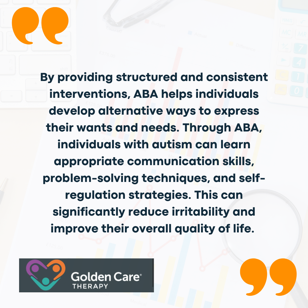 Understanding Autism Irritability - Golden Care Therapy